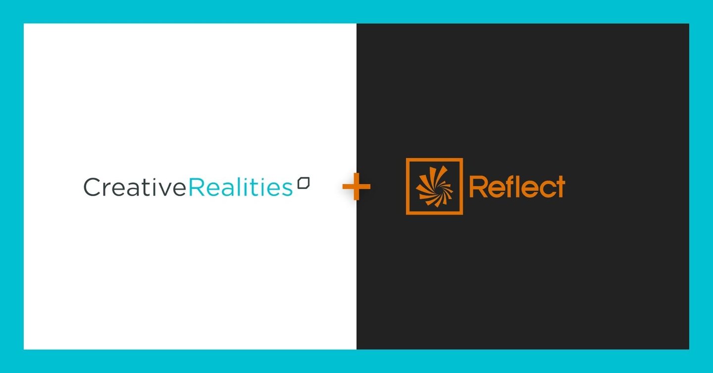 Creative Realities and Reflect Systems Finalize Merger | Creative Realities