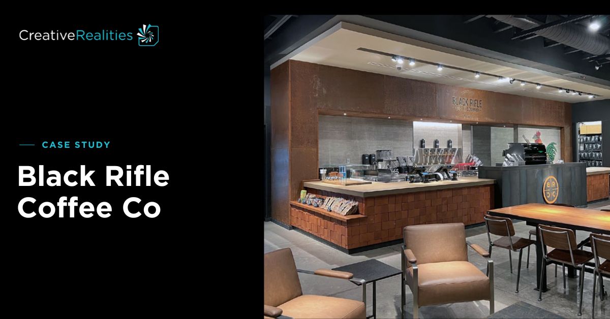 Case Study - Black Rifle Coffee Company | Creative Realities