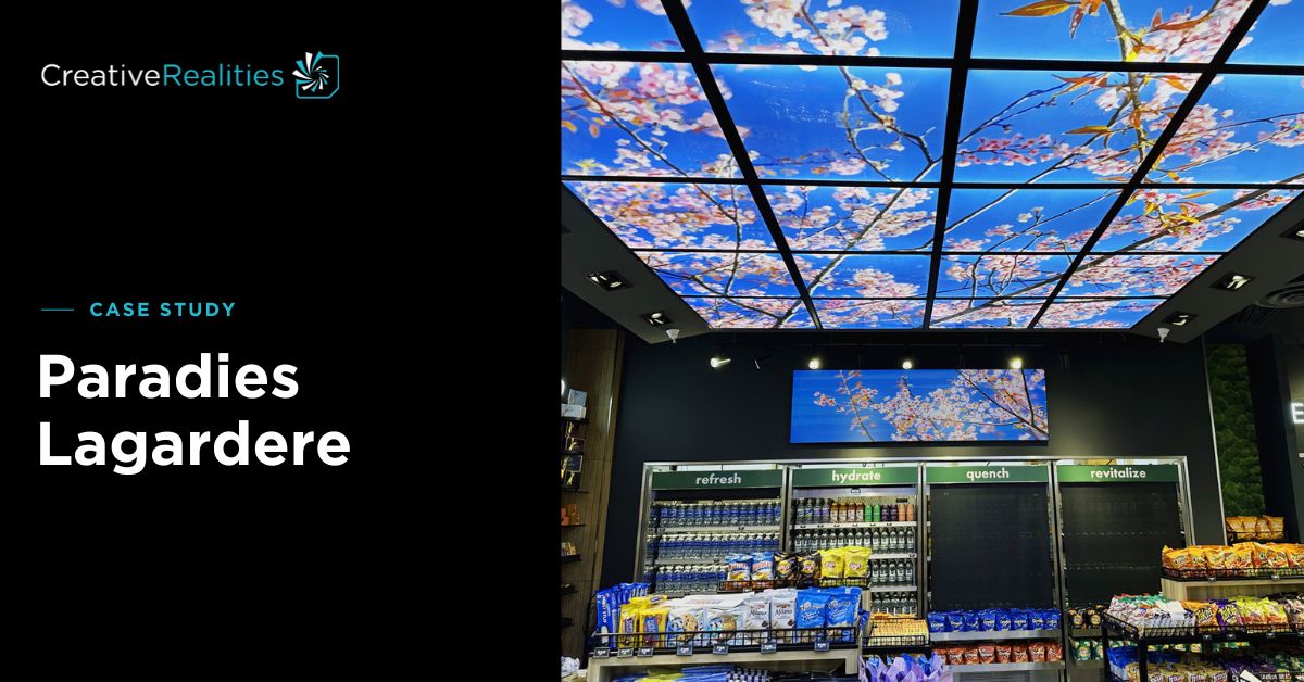 Case Study - Paradies-Lagardere The Goods | Creative Realities