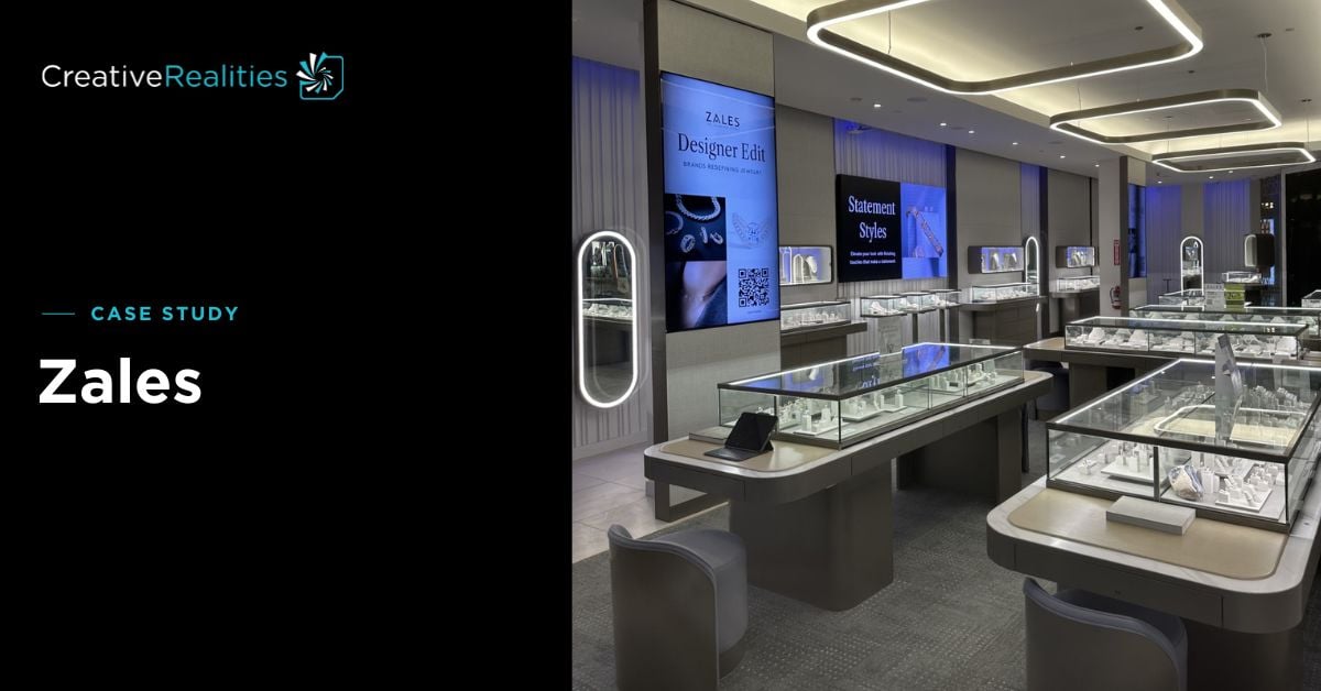 Case Study - Zales | Creative Realities